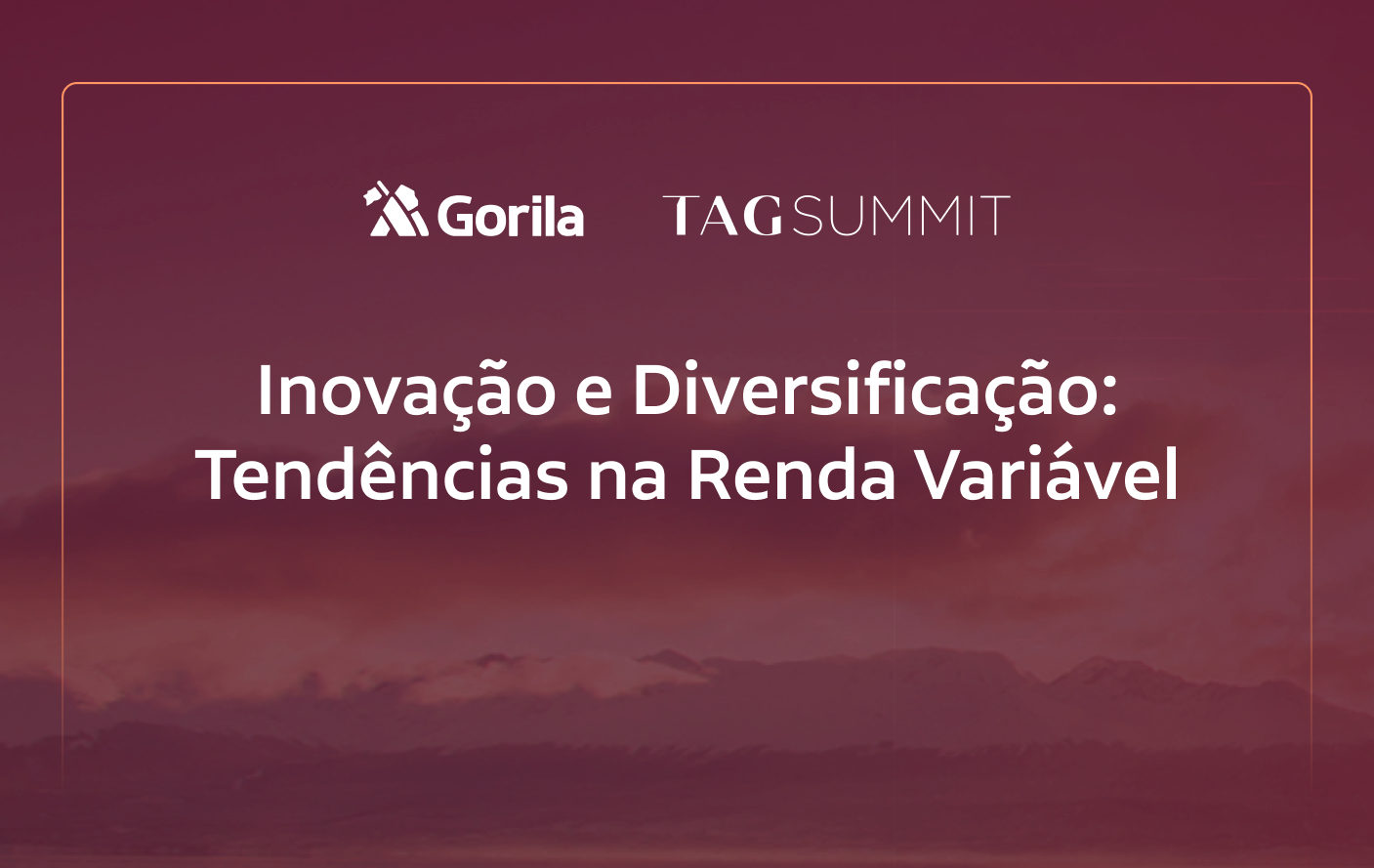 [TAG SUMMIT 2023] Inovação e Diversificação: Tendências na Renda ...